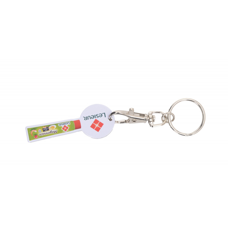 ALUMINIUM TOKEN KEY RING