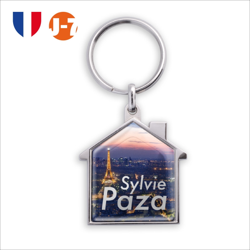 PORTE-CLÉS ZAMAC FORME MAISON PORTE-CLÉS ZAMAC FORME MAISON