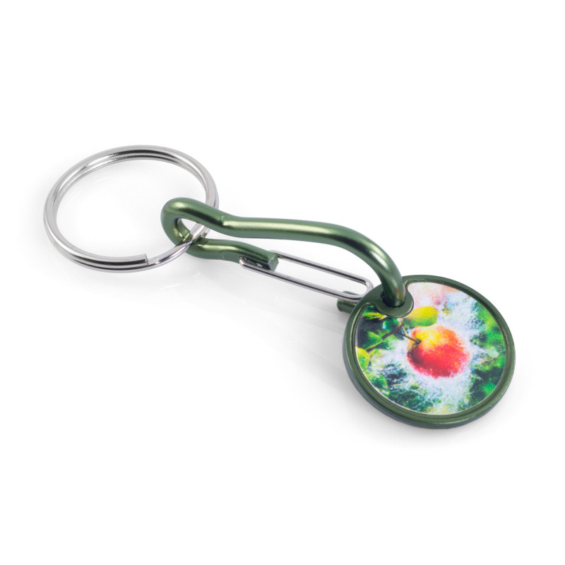 ALUMINIUM TOKEN KEY RING AT2