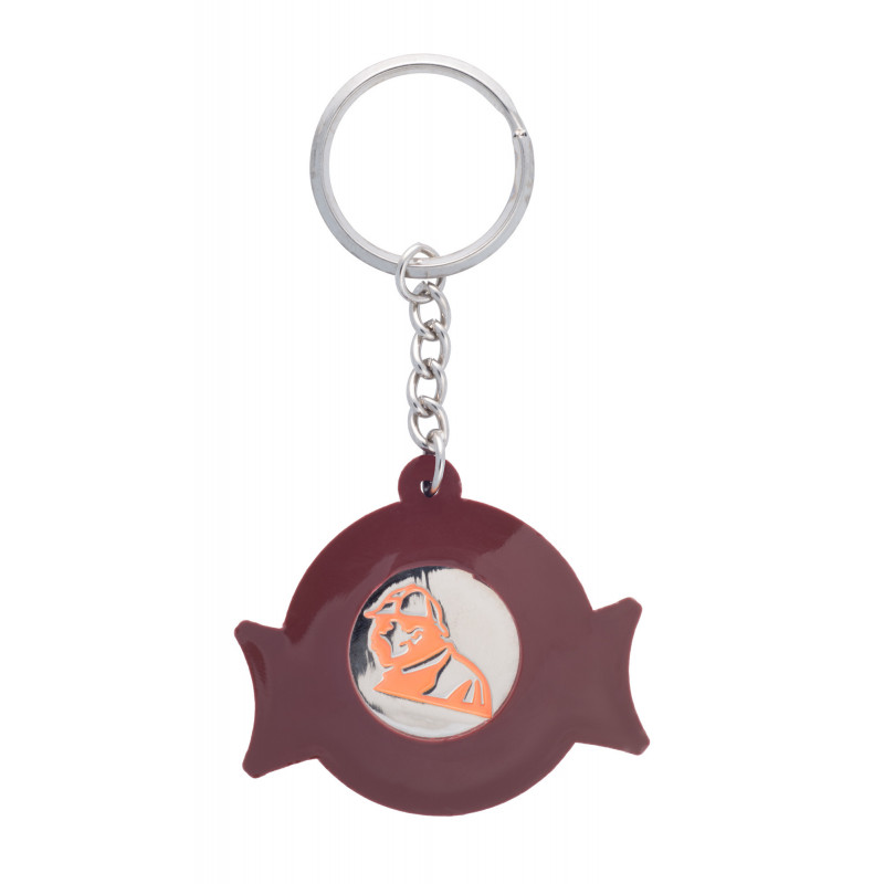 SOFT PVC KEY RING + METAL TOKEN